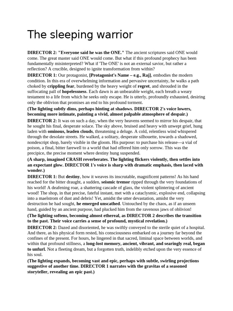 Awakening the Inner Warrior | PDF | Religious Belief And Doctrine ...