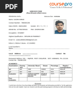 BOT Academy JOINING INSTRUCTIONS | PDF | University And College Admission | Fee