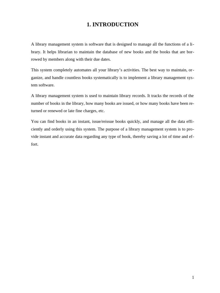 Library Management System Overview | PDF | Libraries | Security