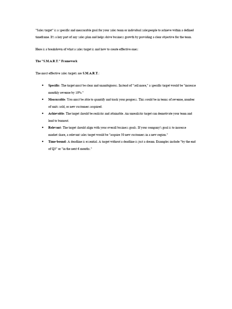 Marketing Target EP1 | PDF