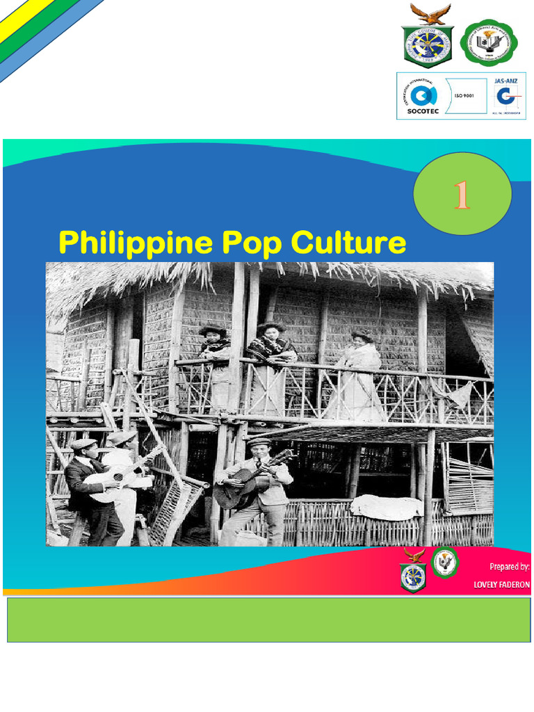 Module 1 - Philippine Pop Culture | PDF