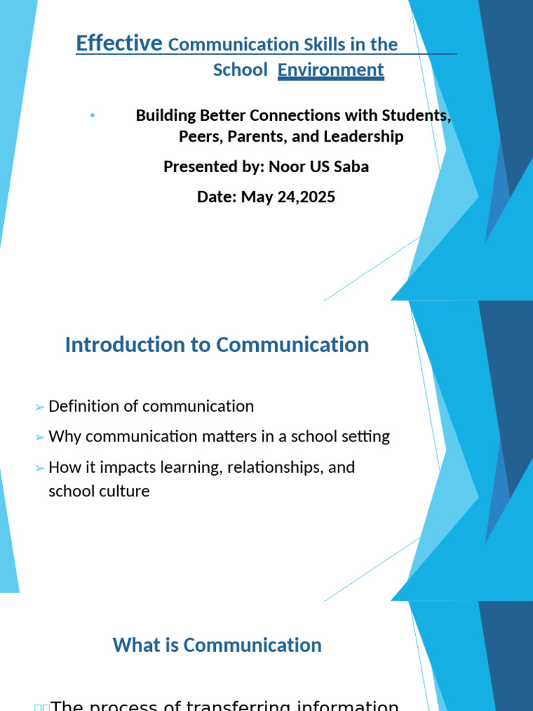 Effective Communication | PDF | Communication | Nonverbal Communication