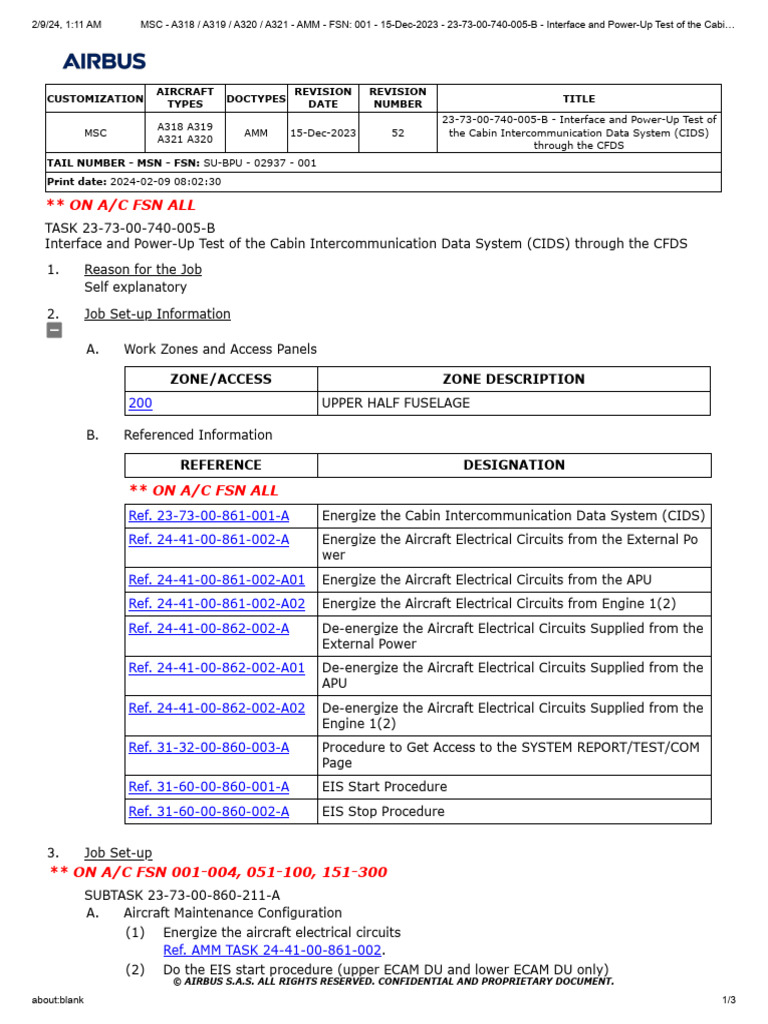 On A/C FSN All: Zone/Access Zone Description | PDF | Jet Aircraft ...