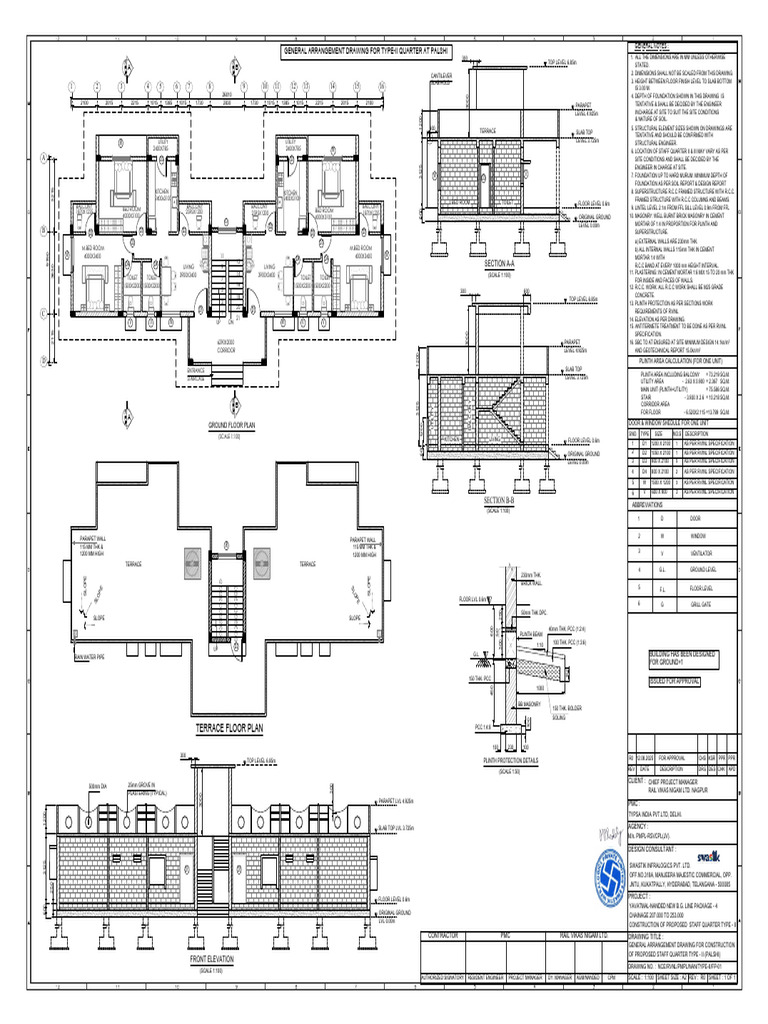 ST Details Palshi1 | PDF | Building Engineering | Architectural Design