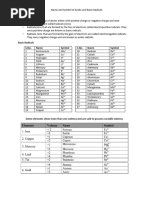 Acidic vs Basic Radicals Explained | PDF | Hydroxide | Acid