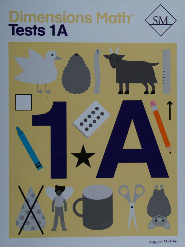 Dimensions Math Tests 1A | PDF