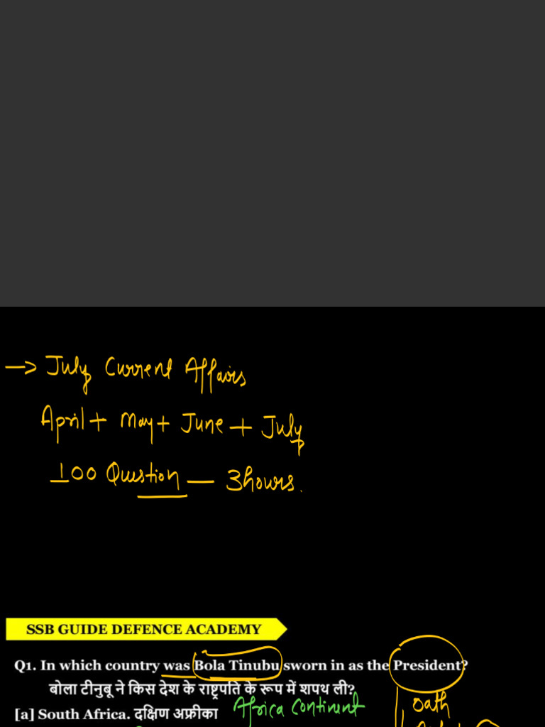 July Current Affairs | PDF