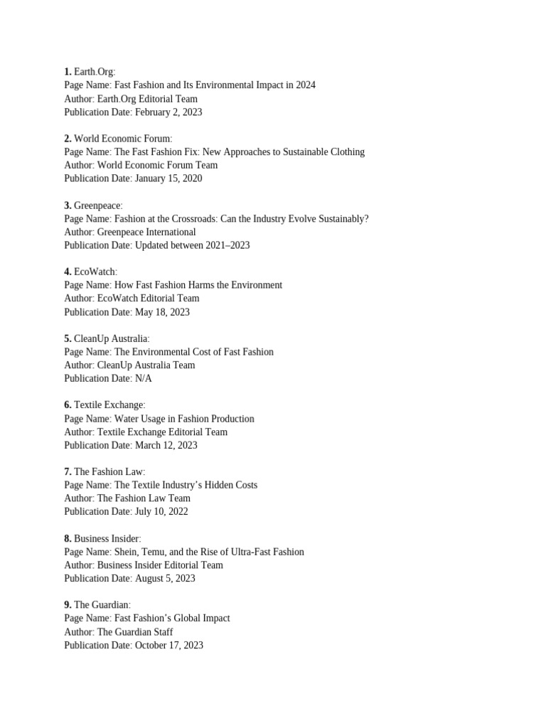 References and Citations Finale | PDF | Sustainability | Natural ...