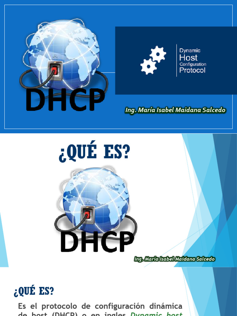Configuración de DHCP - 2025 | PDF | Dirección IP | Estándares de internet