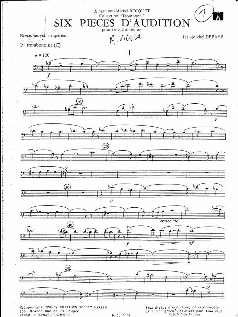 Defaye Trio | PDF
