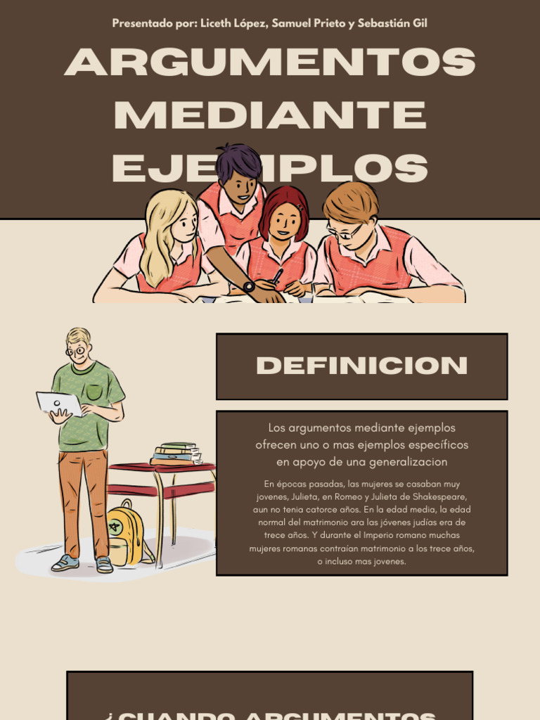 Argumentos con Ejemplos Específicos | PDF