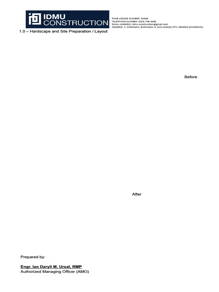 Construction Project Overview Report | PDF