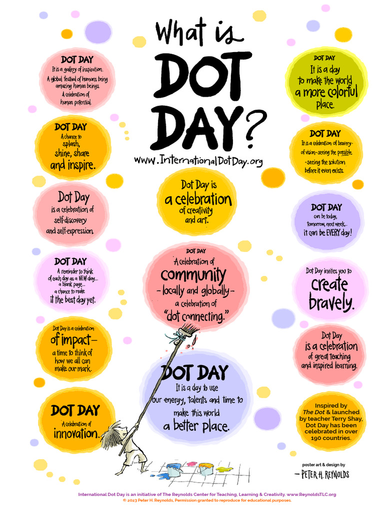 International Dot Day Poster Design | PDF