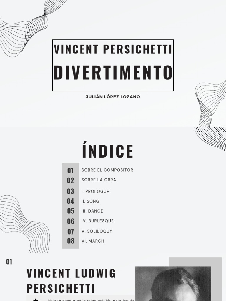 Análisis de "Divertimento" de Persichetti | PDF | Acorde (Música) | Armonía