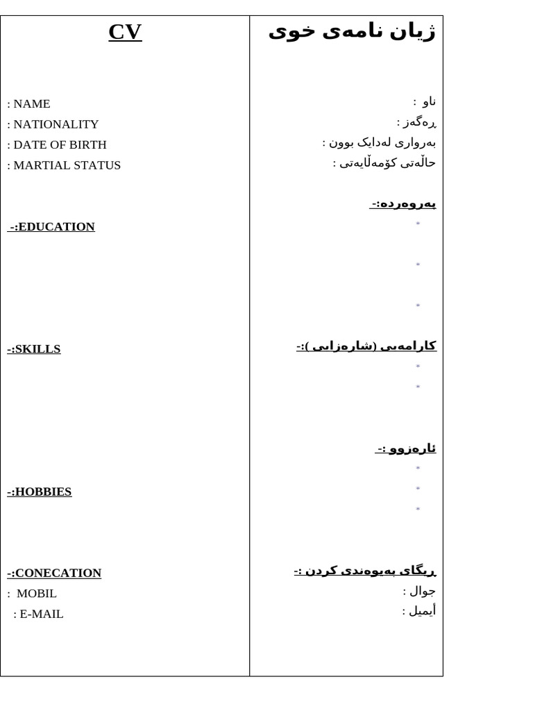 English - Kurdish | PDF