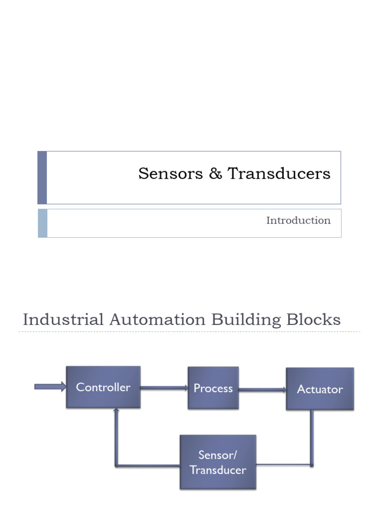 Primary and Secondary Transducers Explained | PDF | Sensor | Pressure ...