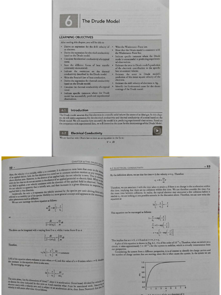 Drude Model | PDF