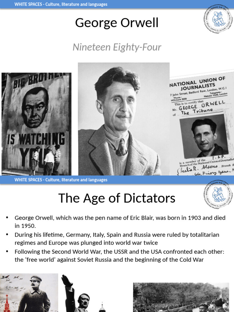 George Orwell and Nineteen-Eighty Four | PDF | Joseph Stalin | George ...