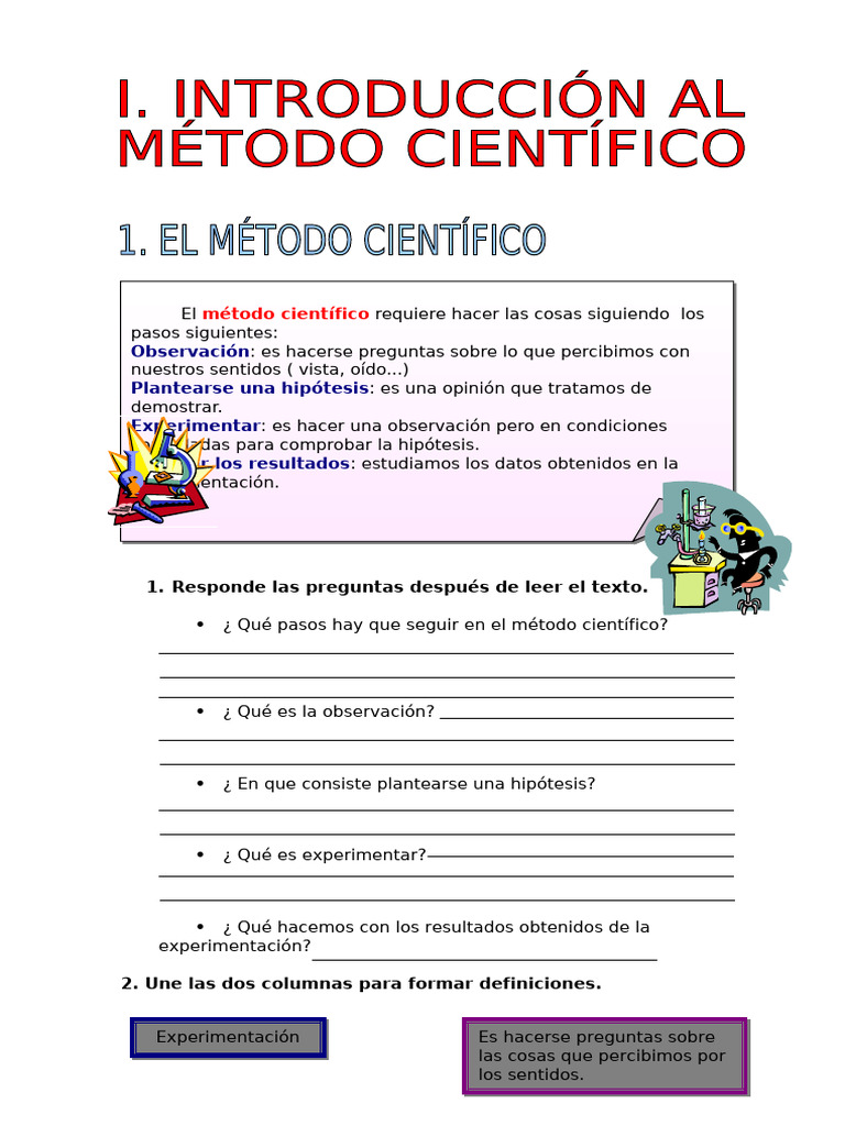 Pasos del Método Científico y Magnitudes | PDF | Kilogramo | Hipótesis