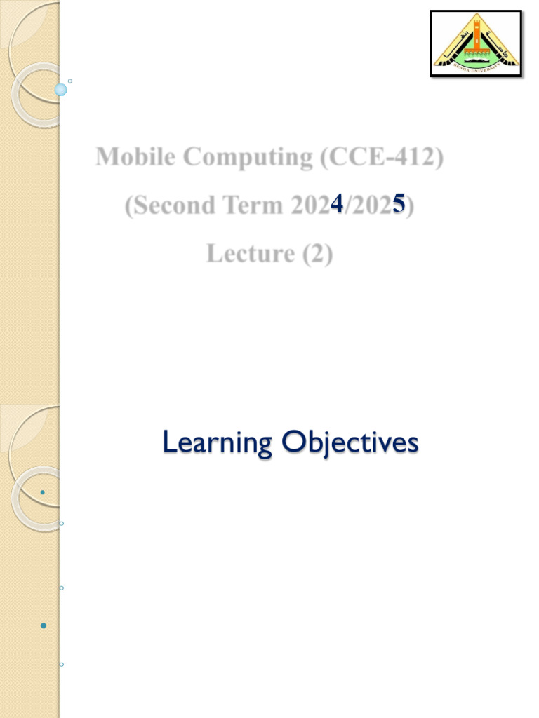 Part2 Lec2 Mobile Computing | PDF