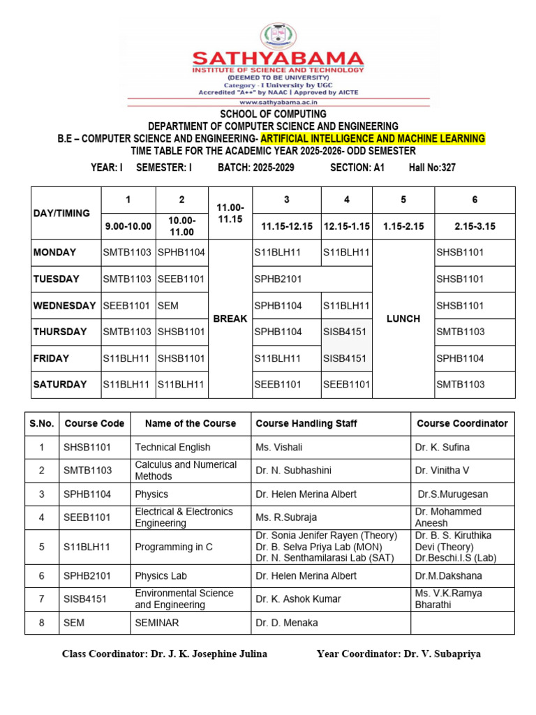 v2 Updated i Year Odd Sem b.e. Cse Specialization Aiml-ds-Air 2025-2029 ...