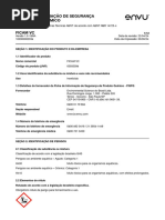 Ficha de Segurança: Bovéria-Turbo | PDF | Incêndios | Pesticida