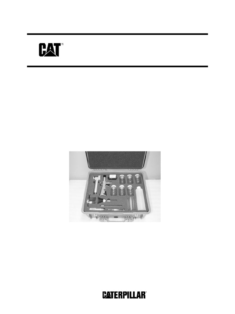 Cat Portable Contamination Kit Overview | PDF