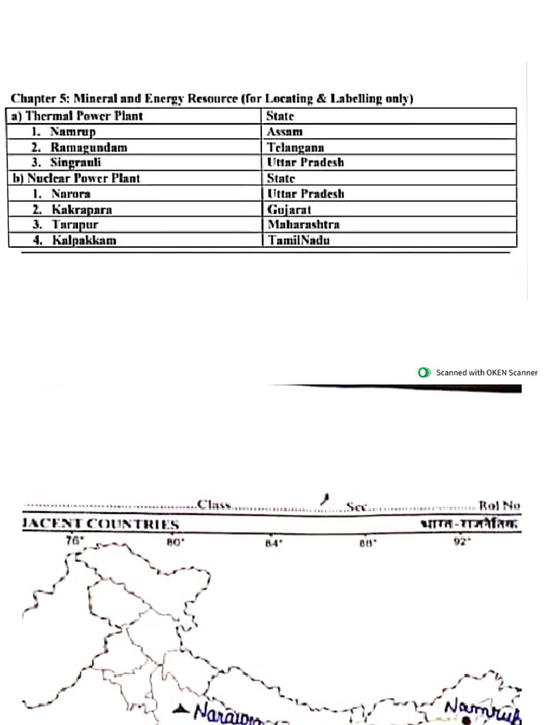 Chapter 5 and 6 Map Work | PDF