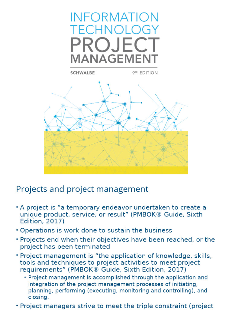 AProject 1 - PM - CH 2 Project Management ND The IT Context | PDF ...