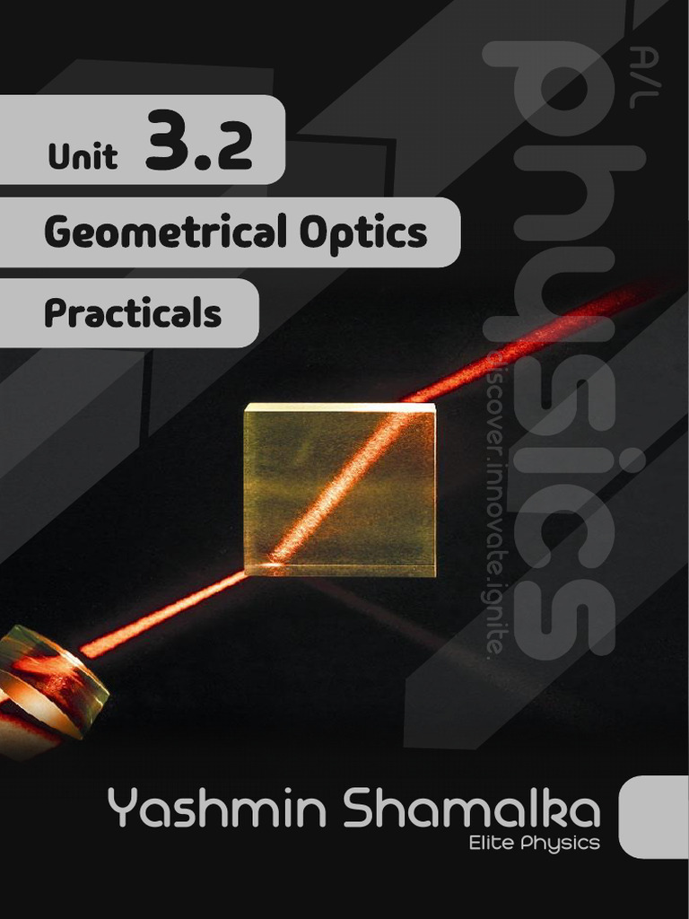 3.2 Optics Practical C EM V2 | PDF