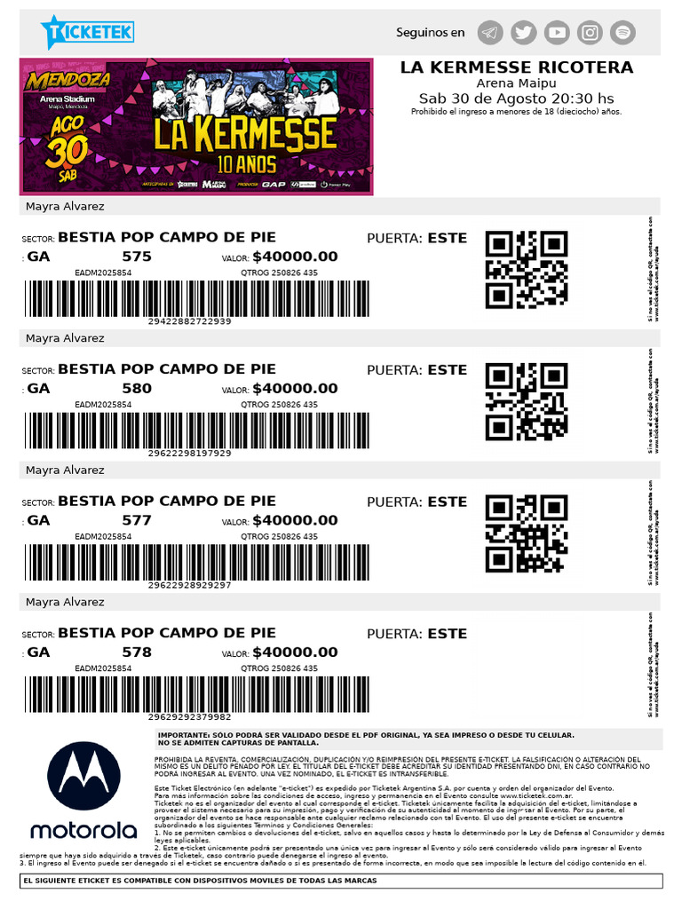 Mayra Alvarez La Kermesse Ricotera HzQasUqs | PDF | Informática