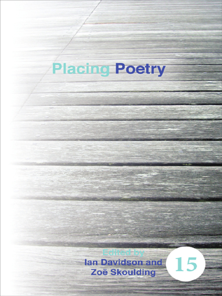 Placing Poetry: An Interdisciplinary Study | PDF | Poetry