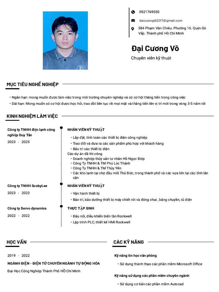 Dai-Cuong-Vo-TopCV.vn-030525.223829 | PDF