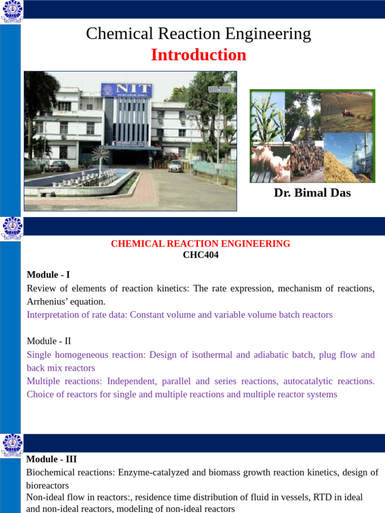 Reaction Engineering 1 | PDF | Reaction Rate | Chemical Reactions