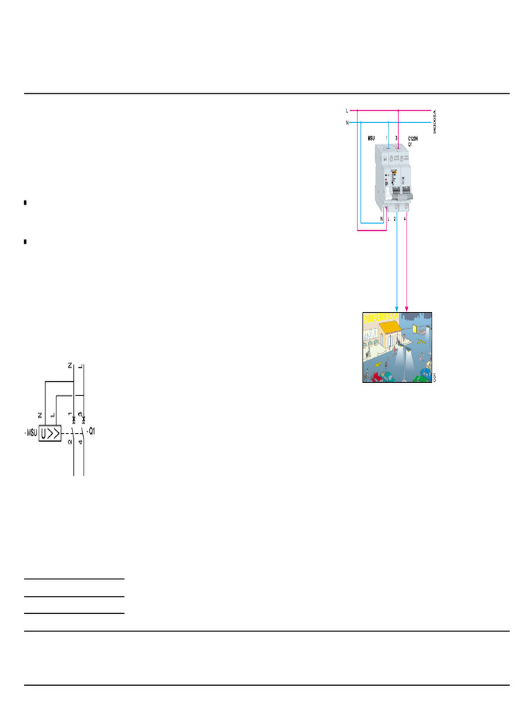 Schema Conectare Bobina Msu 697 | PDF