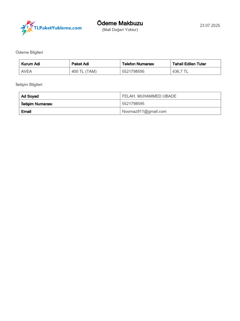 Makbuz | PDF