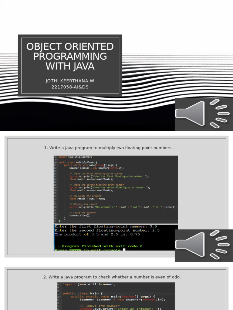 Oops Presentation PPT Format | PDF