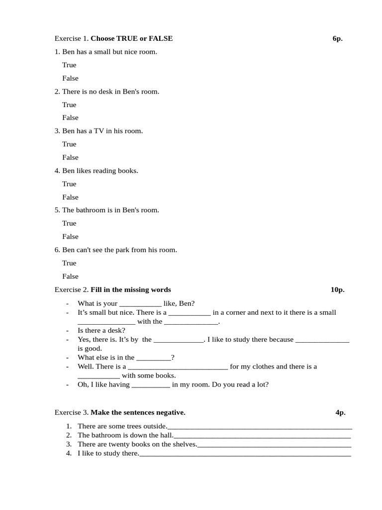 Exercise 1 | PDF