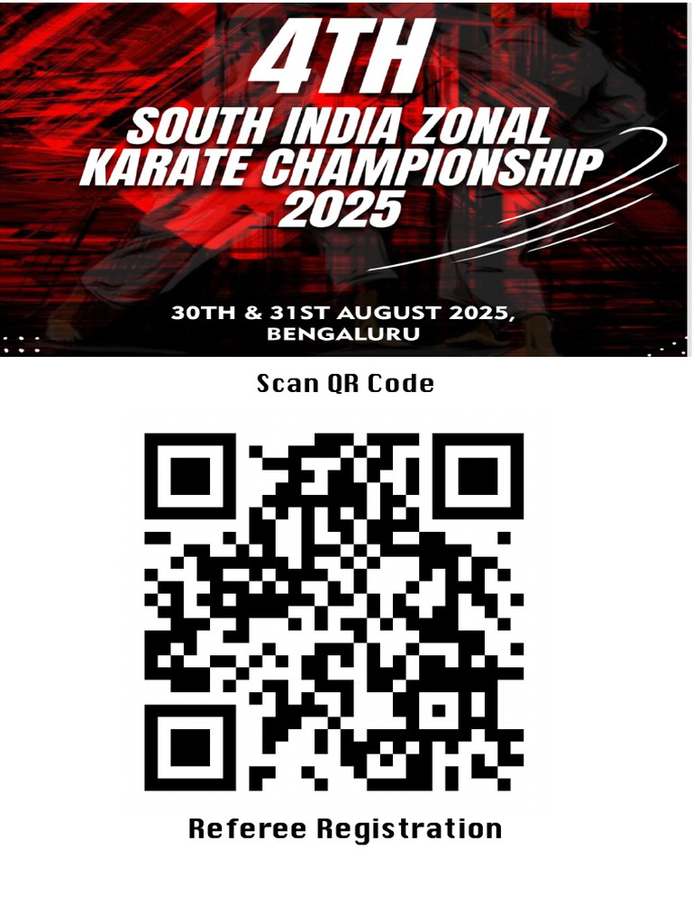 Scan QR Code Referee Registration 2025 | PDF