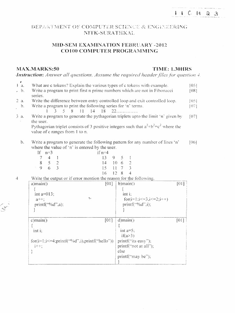 Comp Science Past Papers | PDF | Software Engineering | Computing
