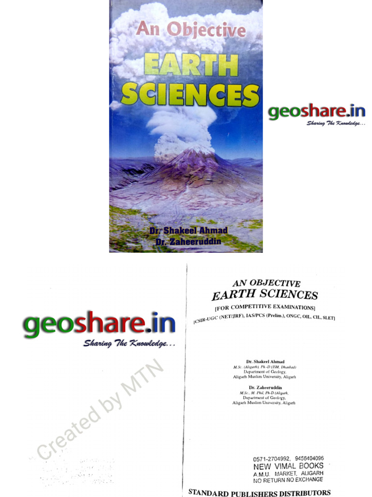 An Objective Earth Sciences | PDF