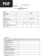 Pre-Moderation Tool Annexure J1 | PDF | Cognition