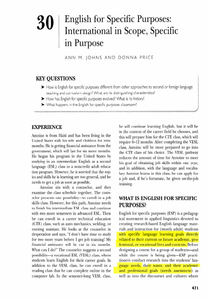 T Eng F L 4th Ed | PDF