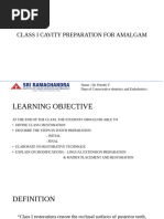 GV Black's Cavity Classification Guide | PDF | Tooth Enamel | Dentistry ...