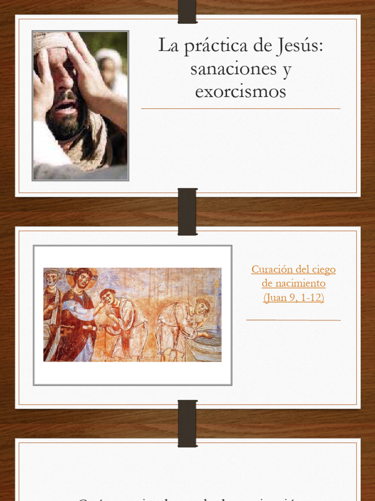Exorcismos y sanaciones de Jesús | PDF | Jesús | Exorcismo
