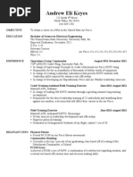 US Air Force Biography Template | PDF | Defence Ministries | Military