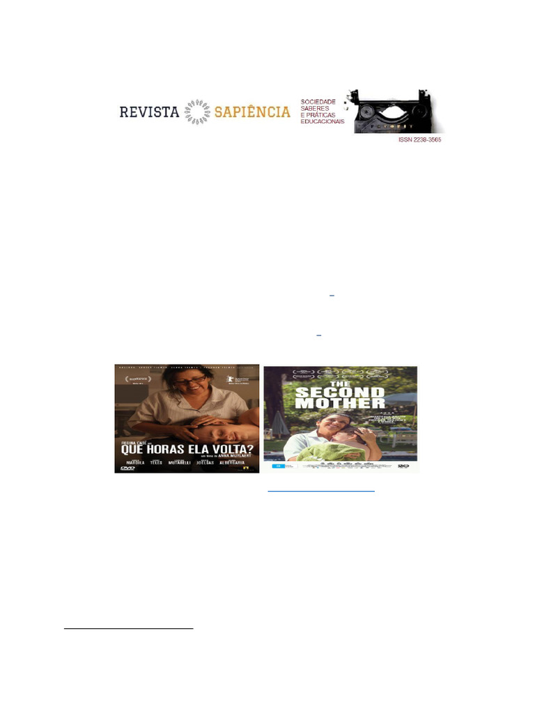 Que Horas Ela Volta?: A Perspectiva Discursiva em Análise | PDF | Ideologias | Discurso