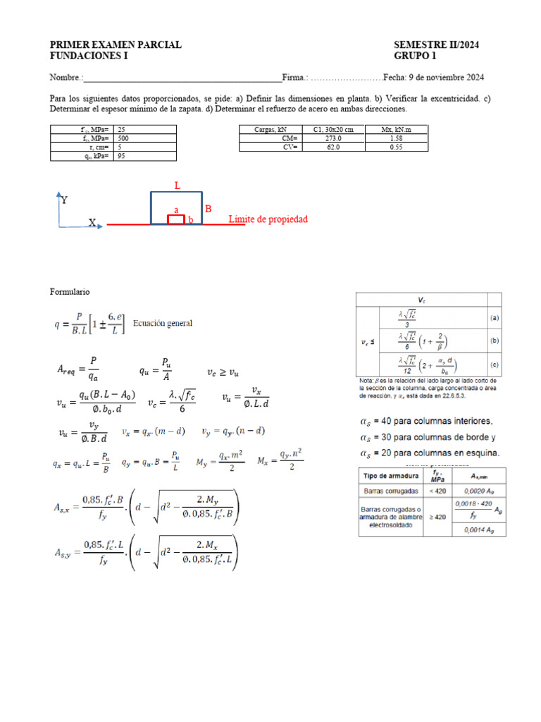 Solución-Primer Parcial Fundaciones 1 | PDF