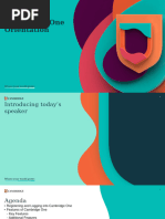 Cambridge One - Guide For Students | PDF | Password | Mobile App