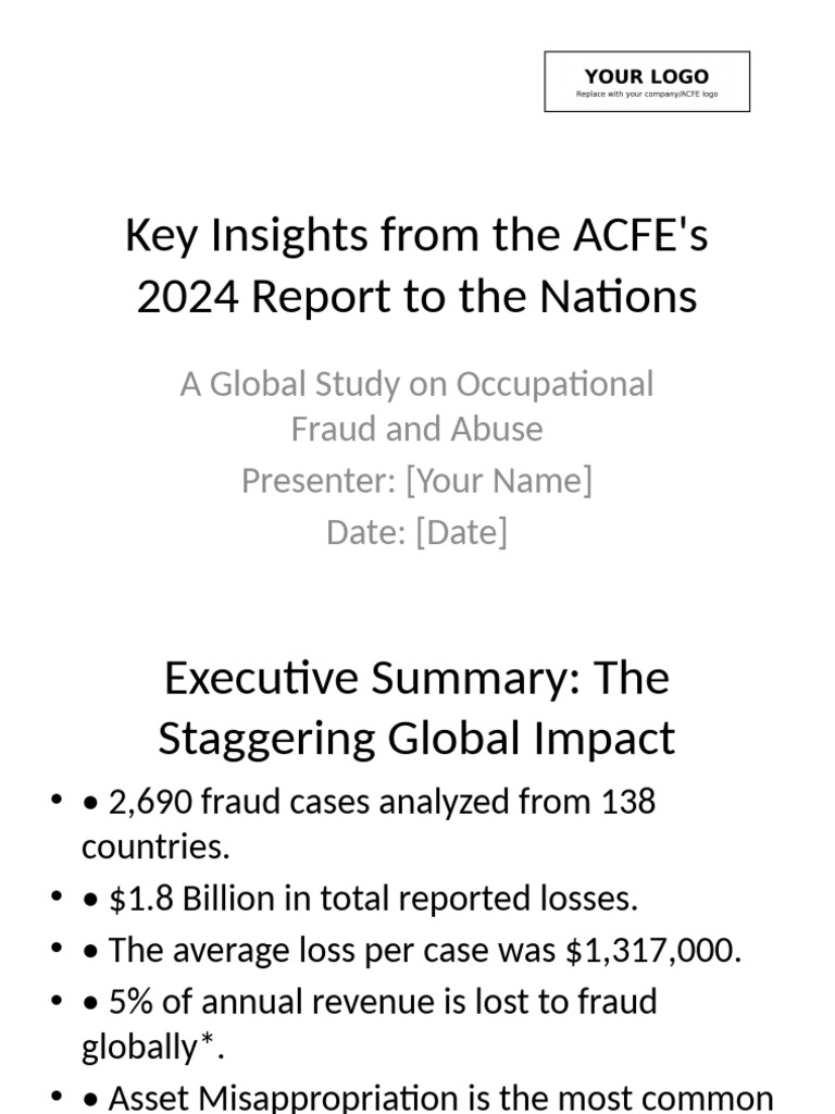 Key Findings from ACFE 2024 Fraud Study | PDF